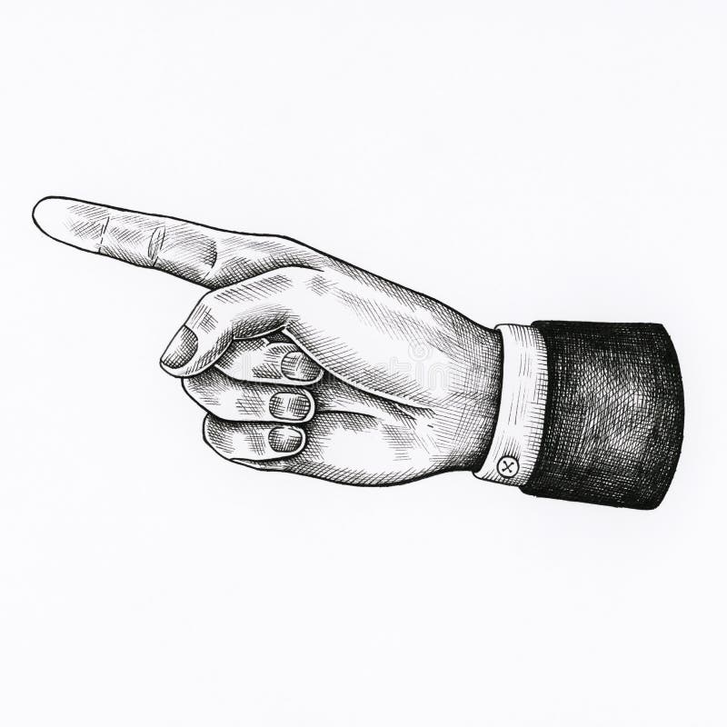 Hand Drawn Middle Finger Stock Illustrations – 263 Hand Drawn Middle ...