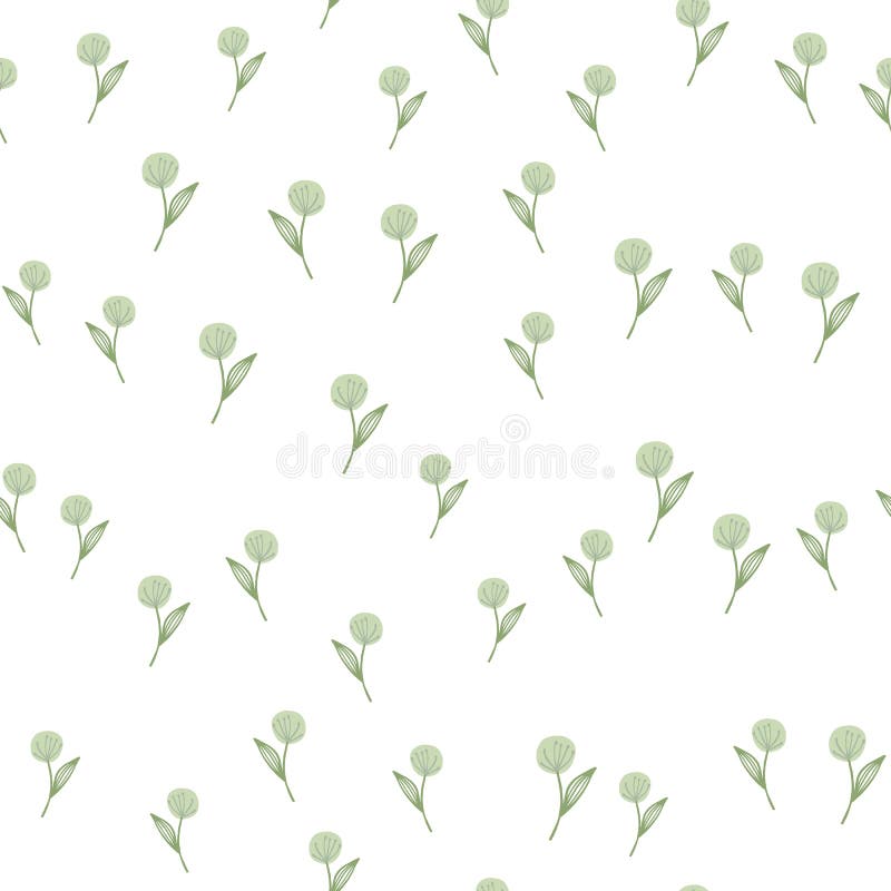 Dandelion seamless pattern stock vector. Illustration of decor - 21558300