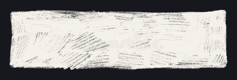 Hand Drawn Rectangle with Grunge Texture Rough Style Frame Silhouette ...