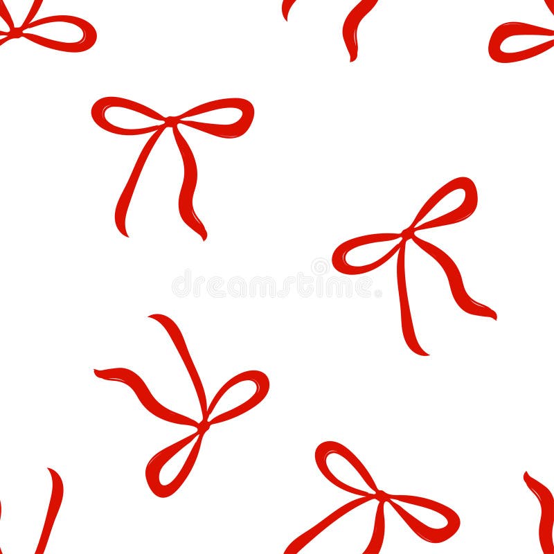 Bows seamless pattern stock vector. Illustration of colorful - 85022627