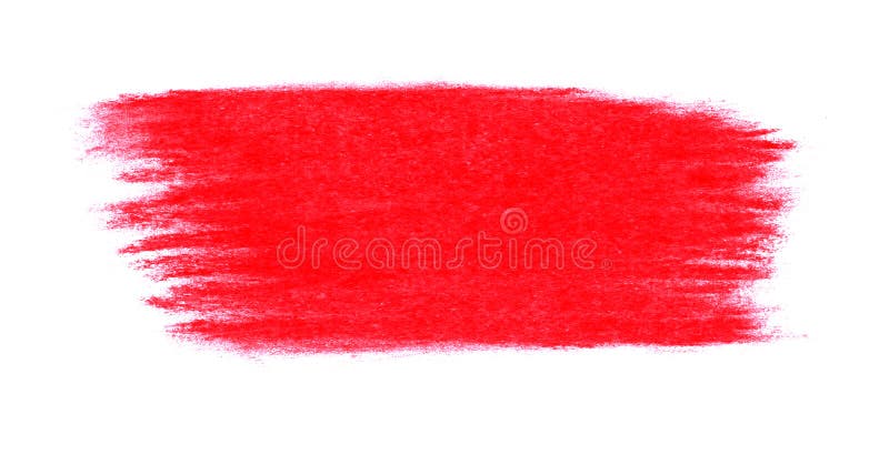 Hand Drawing Sketch of Red Chalk Line Stock Image - Image of border ...