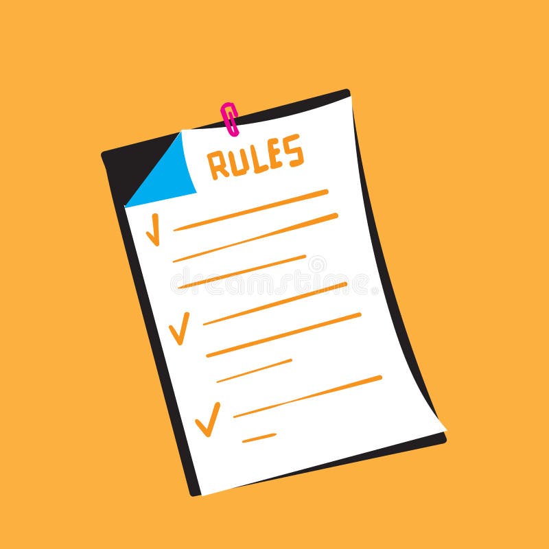 Premium Vector Rules Checklist With Requirements Prin - vrogue.co Premium Vector Rules Checklist With Requirements Prin - vrogue.co