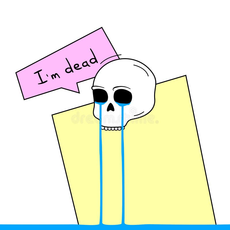 Skull Crying Stock Illustrations – 137 Skull Crying Stock Illustrations ...