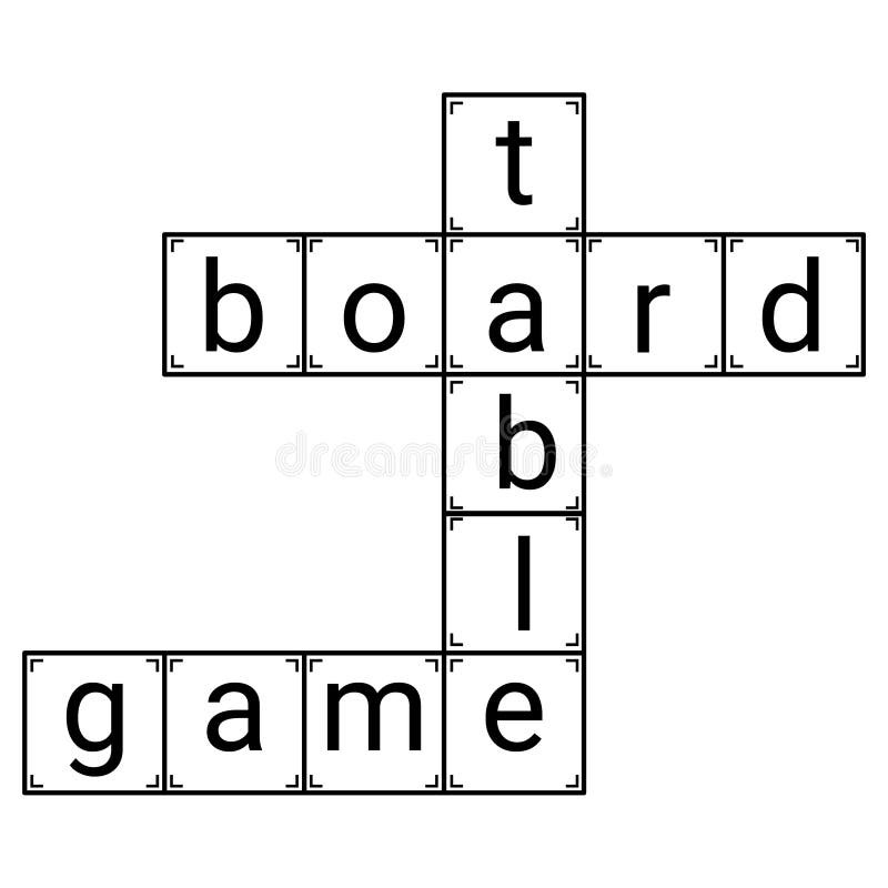 Scrabble Game Board Stock Illustrations – 163 Scrabble Game Board Stock ...