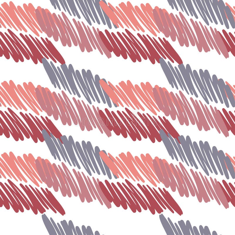 Hand Drawn Scrawl Sketch Pattern Isolated. Pencil Strokes Seamless ...