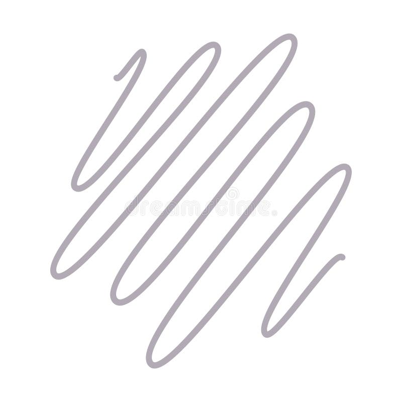 Hand Drawn Scribble Doodle Sketch Element Pencil Art Design Outline ...