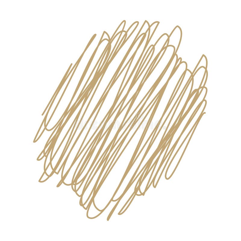 Hand Drawn Scribble Doodle Sketch Element Pencil Art Design Outline ...