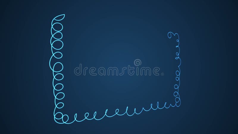 Hand Drawn Scribble Rectangle Stock Video - Video of emblem, motion ...