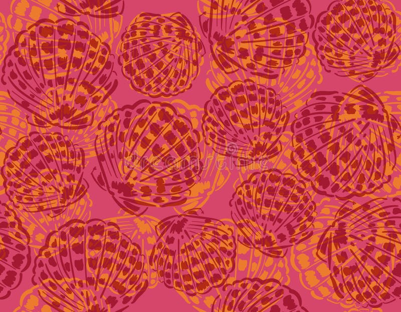 Hand Drawn Sea Shells. Beautiful Marine Design Elements, Perfect for ...