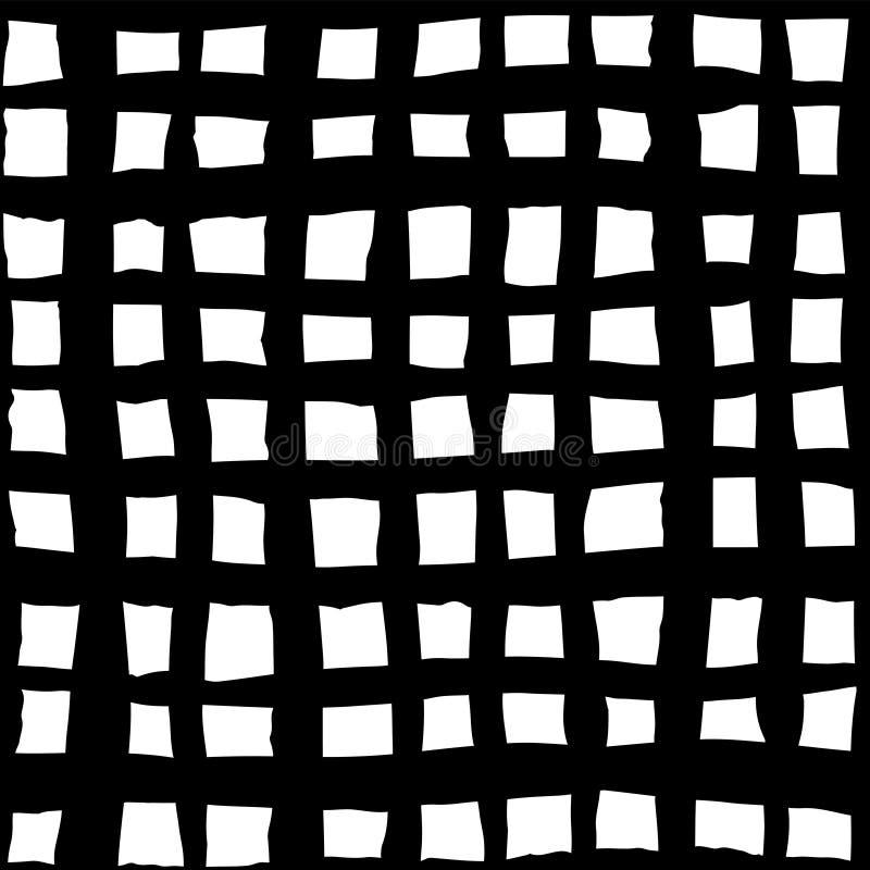 Hand Drawn Seamless Cell Pattern. Vector Background Stock Vector ...