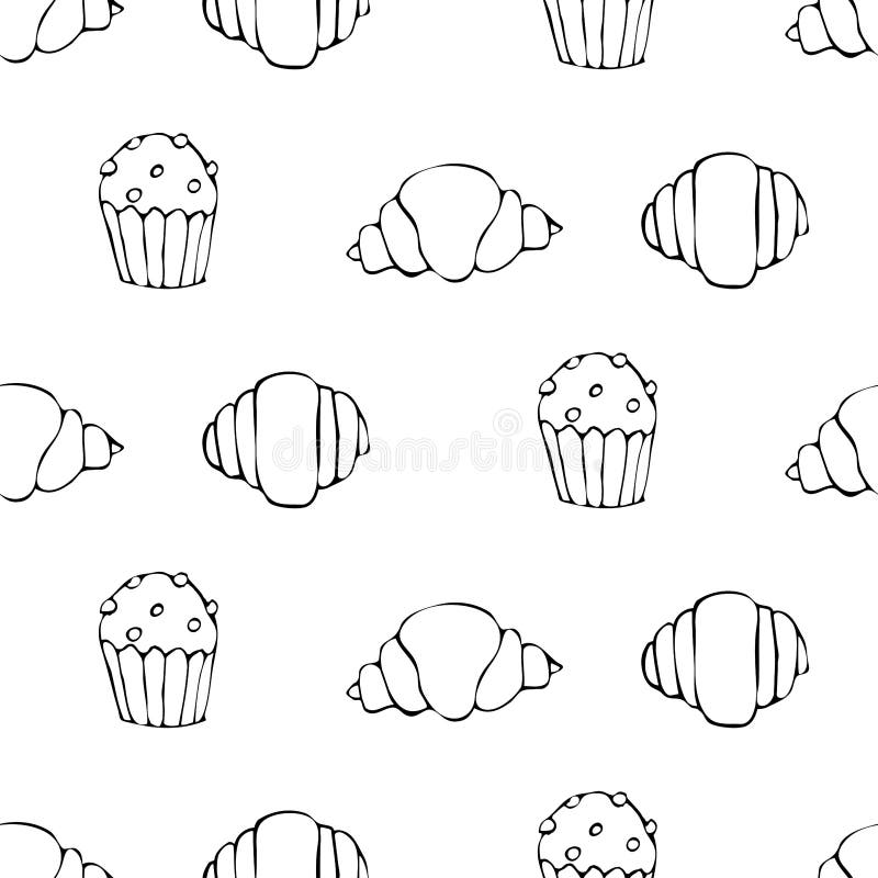 Bakery Goods Background Stock Illustrations – 3,132 Bakery Goods ...