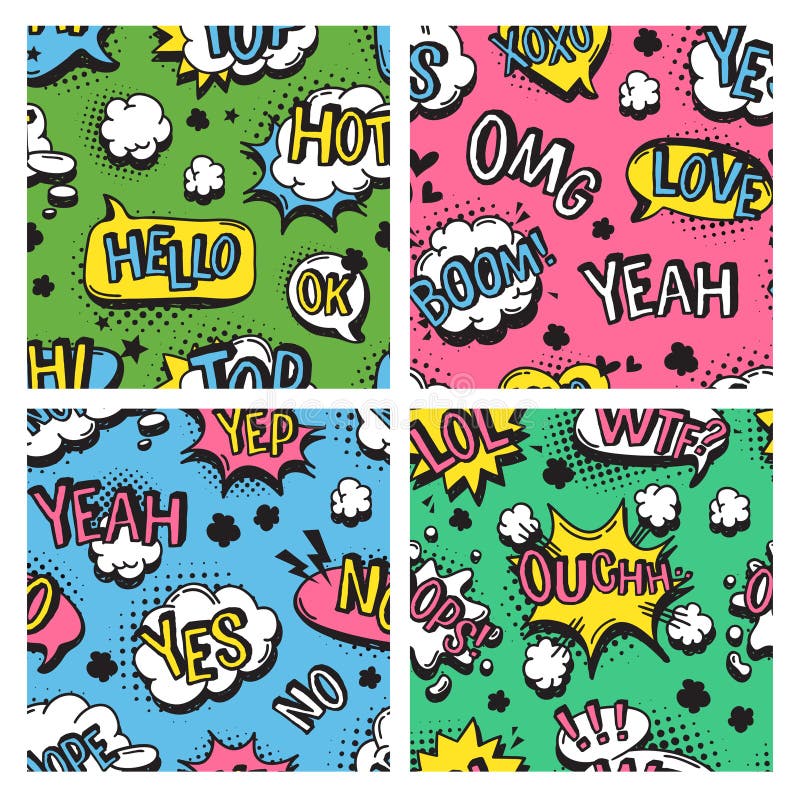 Pop Art Words Stock Illustrations – 5,622 Pop Art Words Stock ...