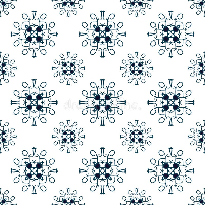 Hand Drawn Seamless Repeat Pattern, Vector Repeat Pattern for Textile ...