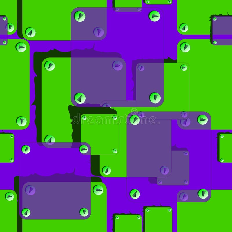 Hand Drawn Seamless Vector Pattern. Stock Vector - Illustration of ...