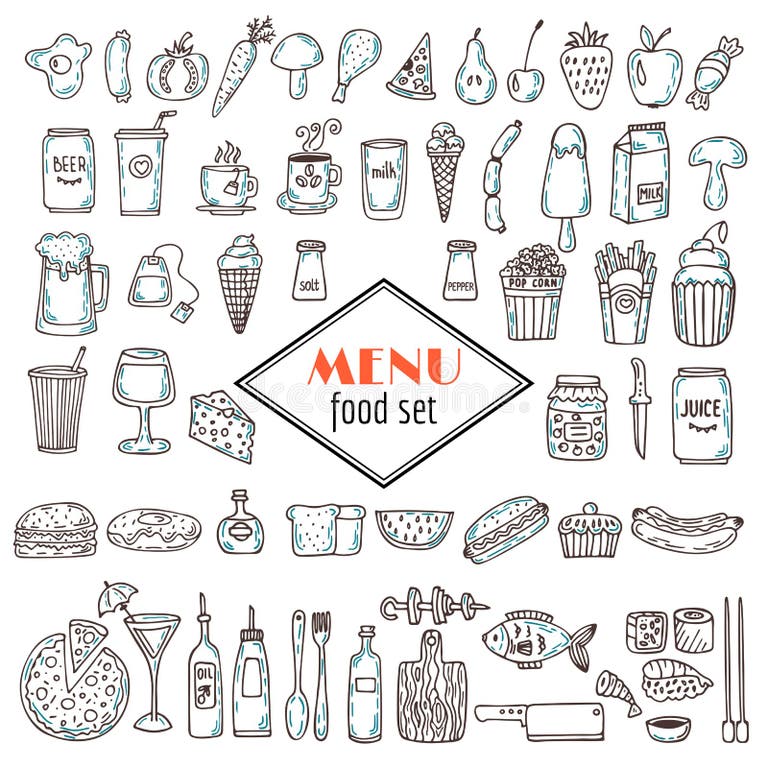 Set Food Various Doodles Stock Illustrations – 268 Set Food Various ... Set Food Various Doodles Stock Illustrations – 268 Set Food Various ...