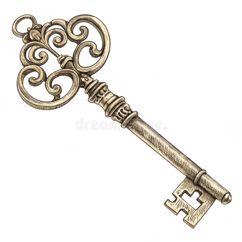 Skeleton Key White Stock Illustrations – 2,251 Skeleton Key White Stock ...