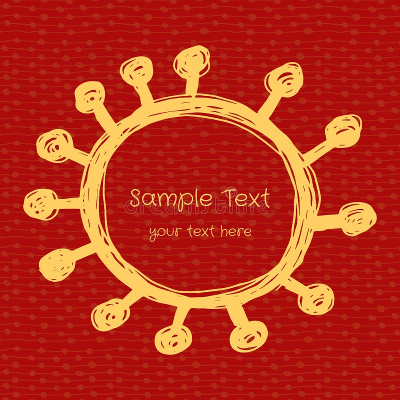 Scribble Circle Set, Hand Drawn Geometric Sketch Design E Stock ...