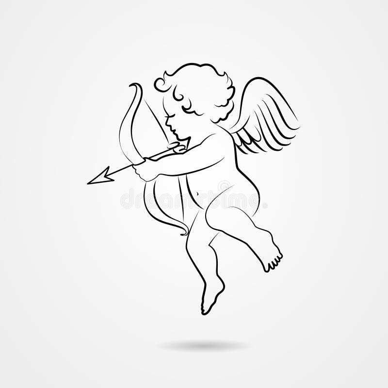 Cupid Stock Illustrations – 57,581 Cupid Stock Illustrations, Vectors ...