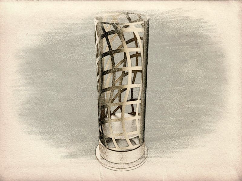 Mesh vase stock image. Image of detail, drawing, design - 138211903