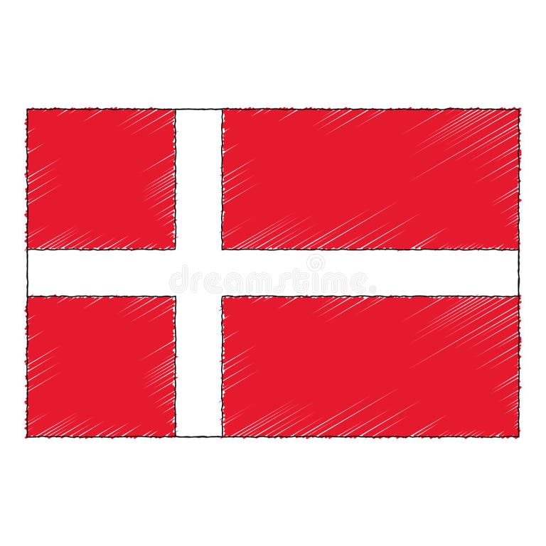Danish Flag Sketch Stock Illustrations – 113 Danish Flag Sketch Stock ...
