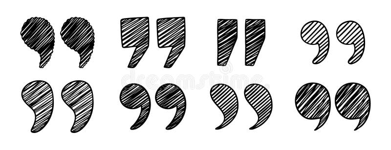 Shaded Quotation Marks Stock Illustrations – 7 Shaded Quotation Marks ...