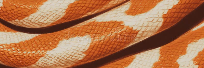 Hand-drawn Snake Skin Pattern with Bold Diagonal Stripes for Creative ...