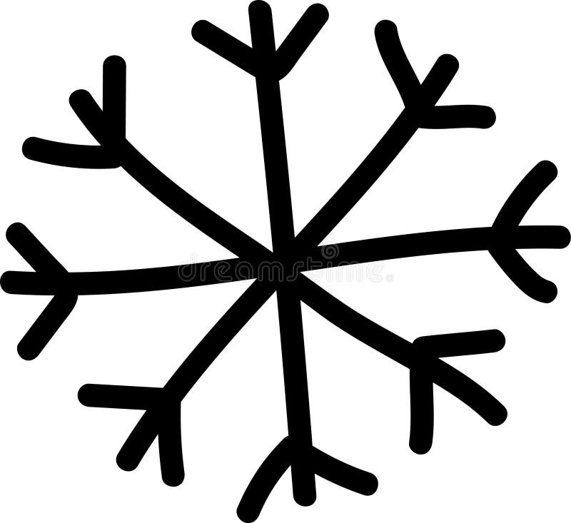 Simple Snowflake Shape