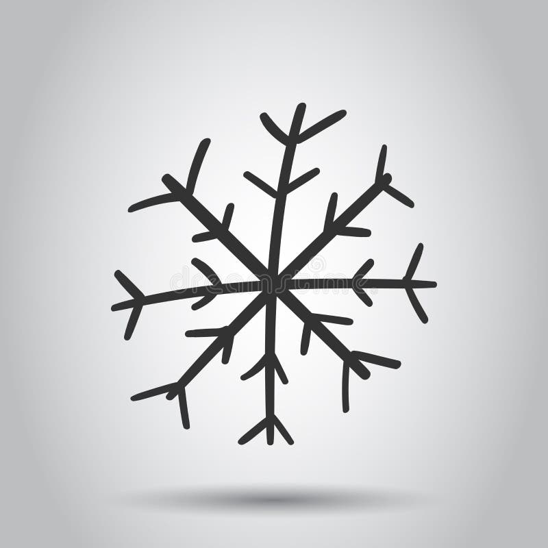 Hand Drawn Snowflake Vector Icon. Snow Flake Sketch Doodle Illustration ... Hand Drawn Snowflake Vector Icon. Snow Flake Sketch Doodle Illustration ...
