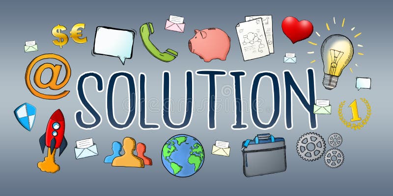 Solution Text Stock Illustrations – 95,574 Solution Text Stock ...
