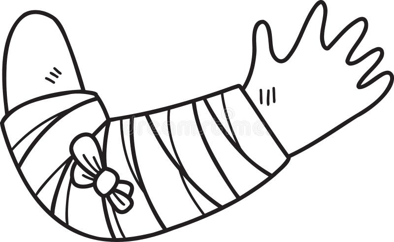 Splint Arm Stock Illustrations – 302 Splint Arm Stock Illustrations ...