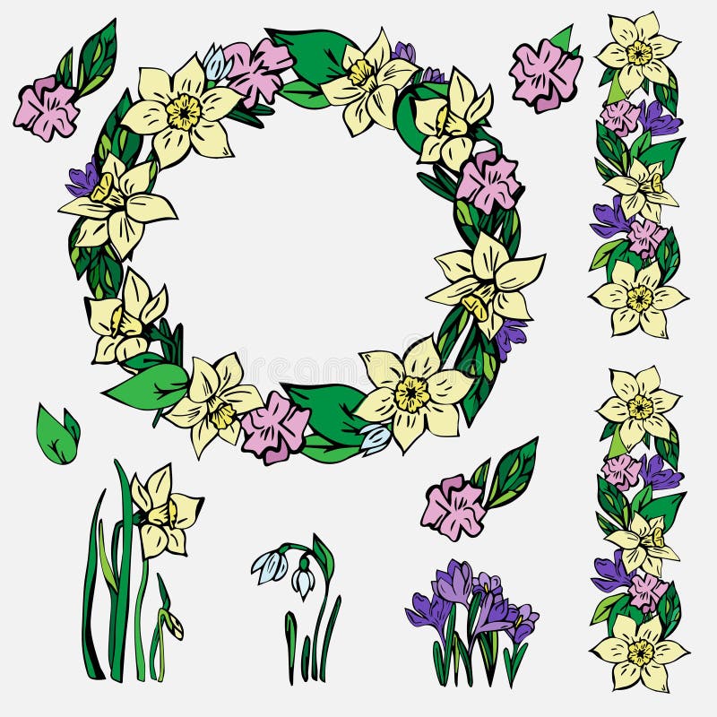 Snowdrop Parts Stock Illustrations – 15 Snowdrop Parts Stock ...