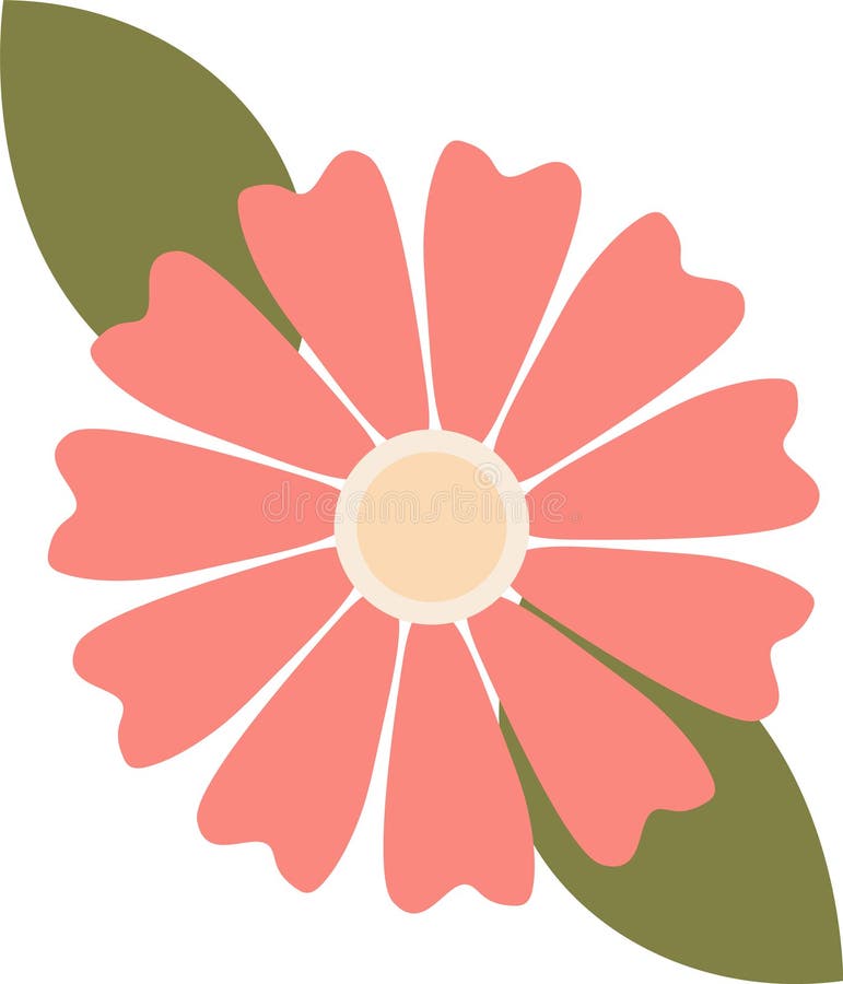 Hand Drawn Spring Flower stock vector. Illustration of textile - 360721587