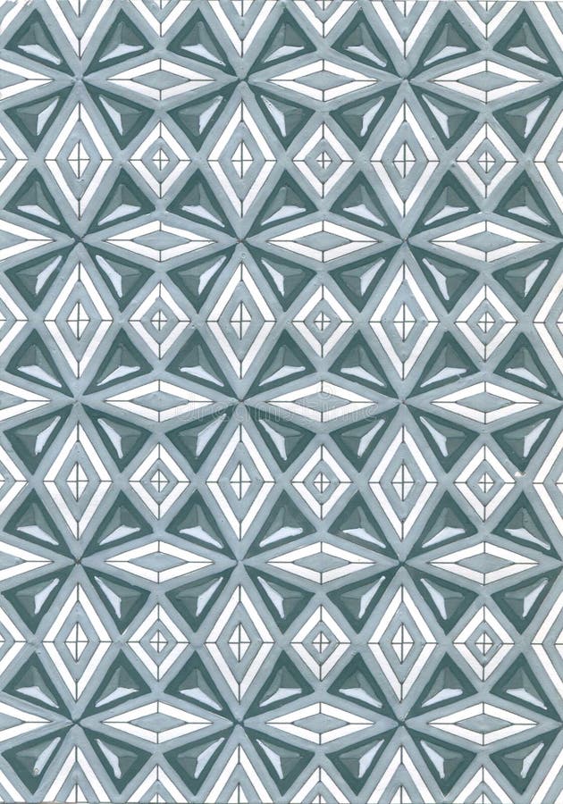 Hand Drawn Square Pattern. Modern Stylish Texture. Repeating Abstract ...