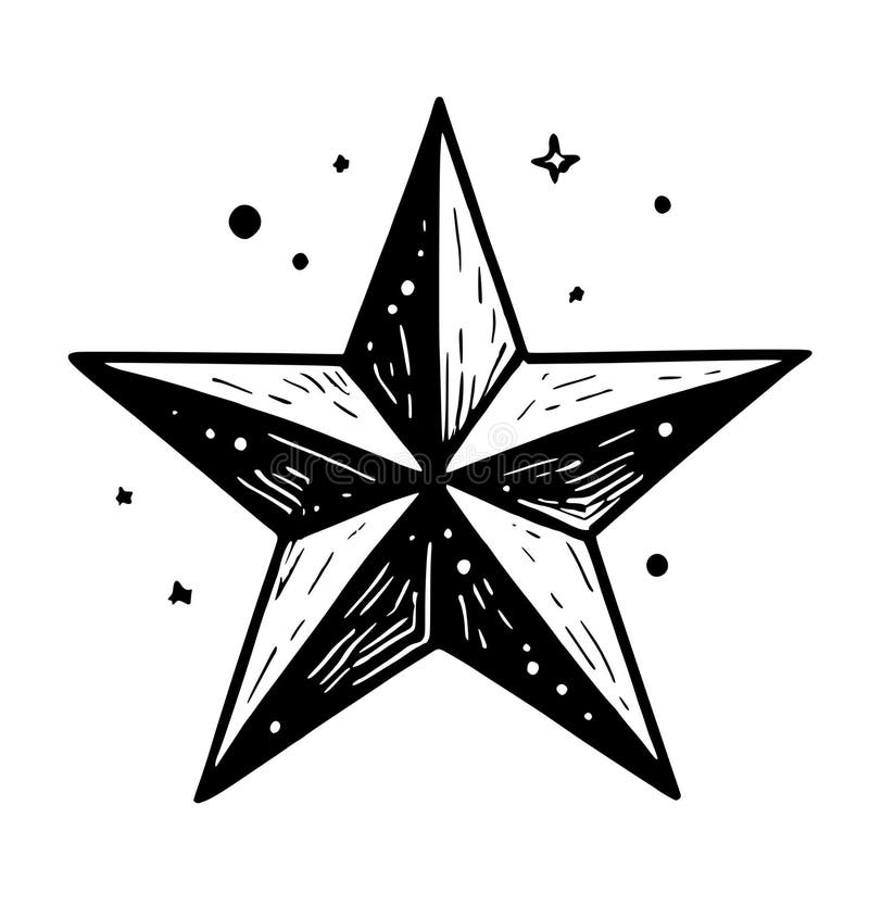 Hand Drawn Star Icon. Doodle Style Stock Illustration - Illustration of ... Hand Drawn Star Icon. Doodle Style Stock Illustration - Illustration of ...