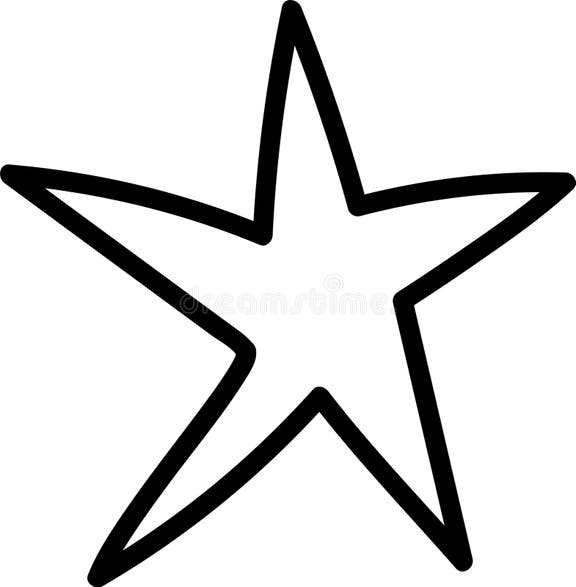 Hand Drawn Star stock vector. Illustration of symbol - 370069578