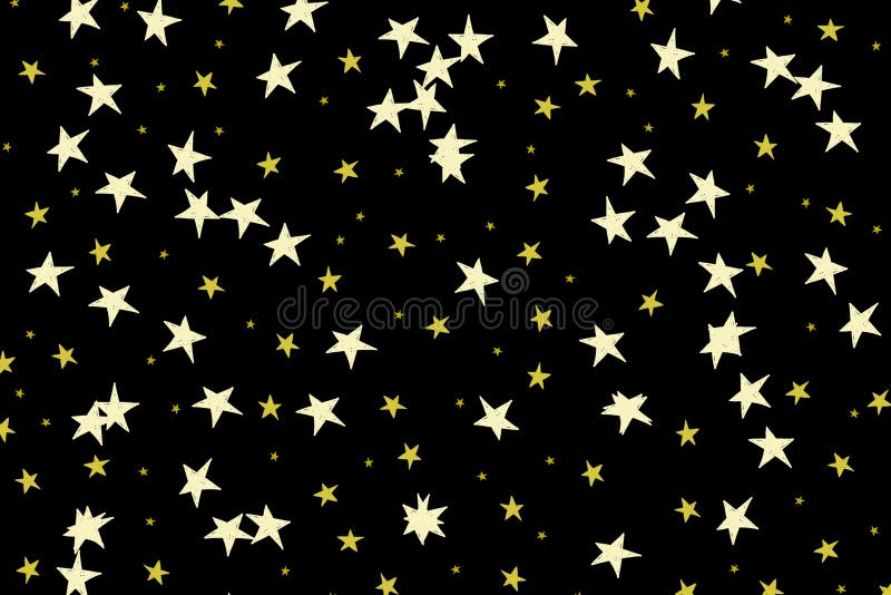 Hand drawn stars stock illustration. Illustration of star - 70872428