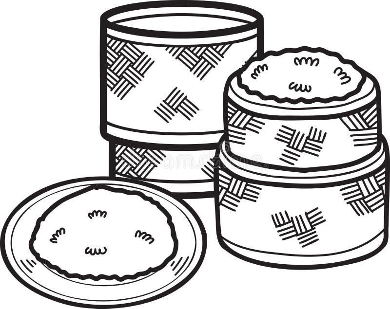 Bamboo Sticky Rice Stock Illustrations – 417 Bamboo Sticky Rice Stock ...