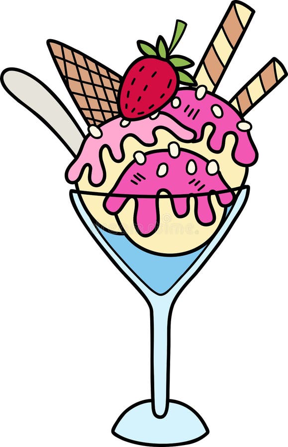 Soft Ice Cream Cup Drawing Stock Illustrations – 654 Soft Ice Cream Cup ...