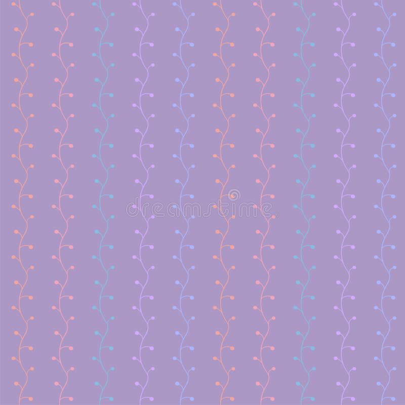 Hand Drawn Striped Seamless Pattern. Colored Vertical Brush Strokes ...