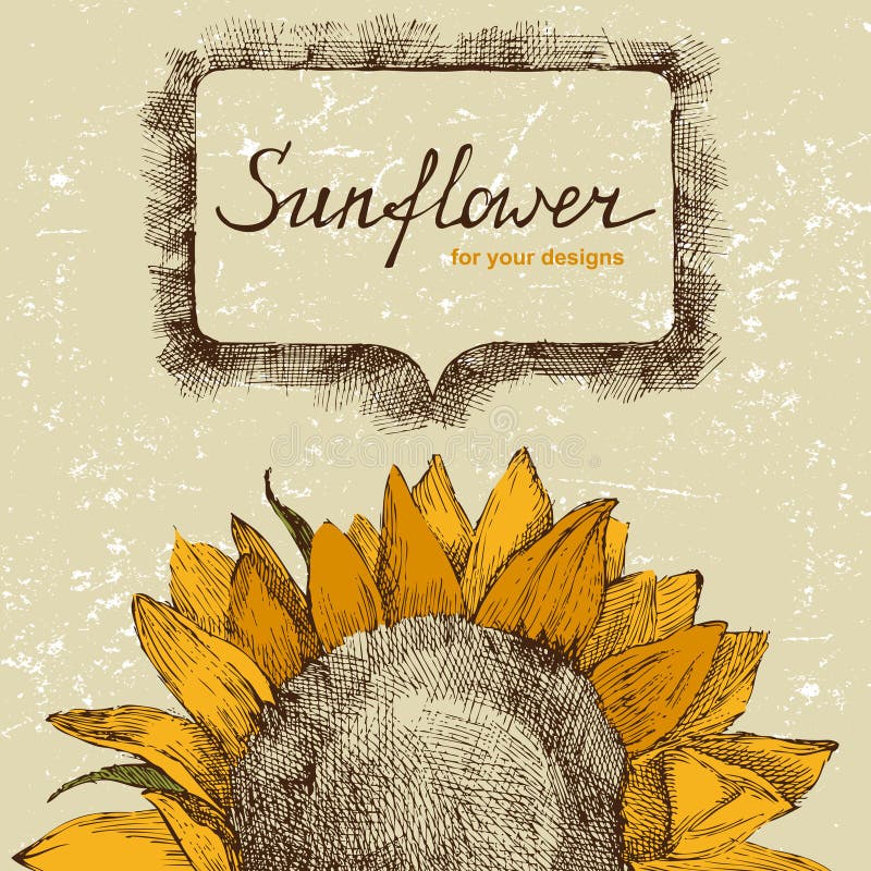 Object Sunflower Stock Illustrations – 7,967 Object Sunflower Stock ...