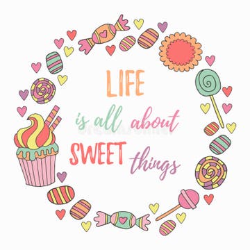Sweets Circle Stock Illustrations – 16,425 Sweets Circle Stock ...
