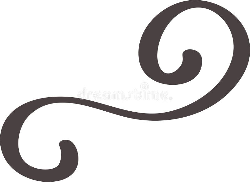 Hand Drawn Swirl Design Adds a Touch of Elegance and Sophistication ...