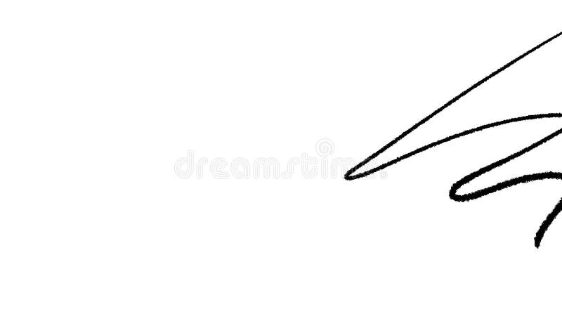 Hand-drawn Transition Frame-by-frame Art. Cartoon Animation Stock Video ...