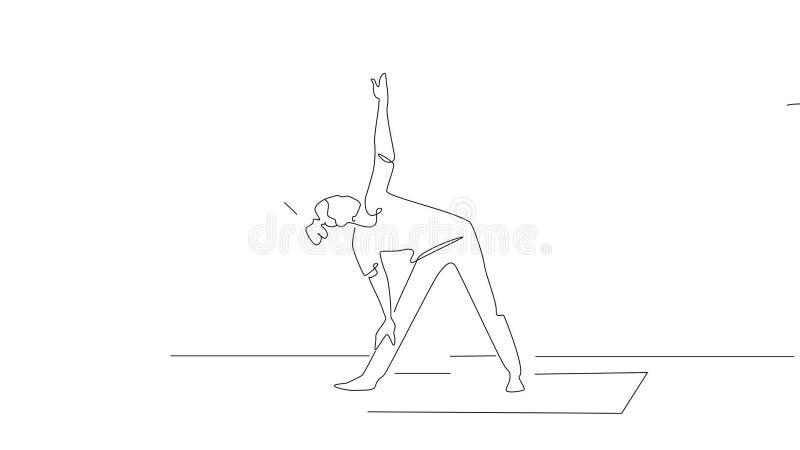 Hand-drawn Transition Frame-by-frame Motion. Cartoon Animation. Ink ...