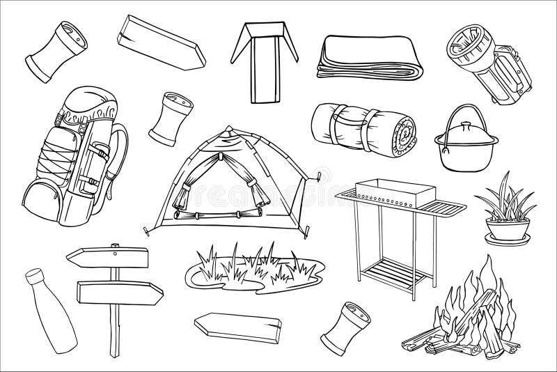 Travel Glamping Stock Illustrations 3 017 Travel Glamping Stock