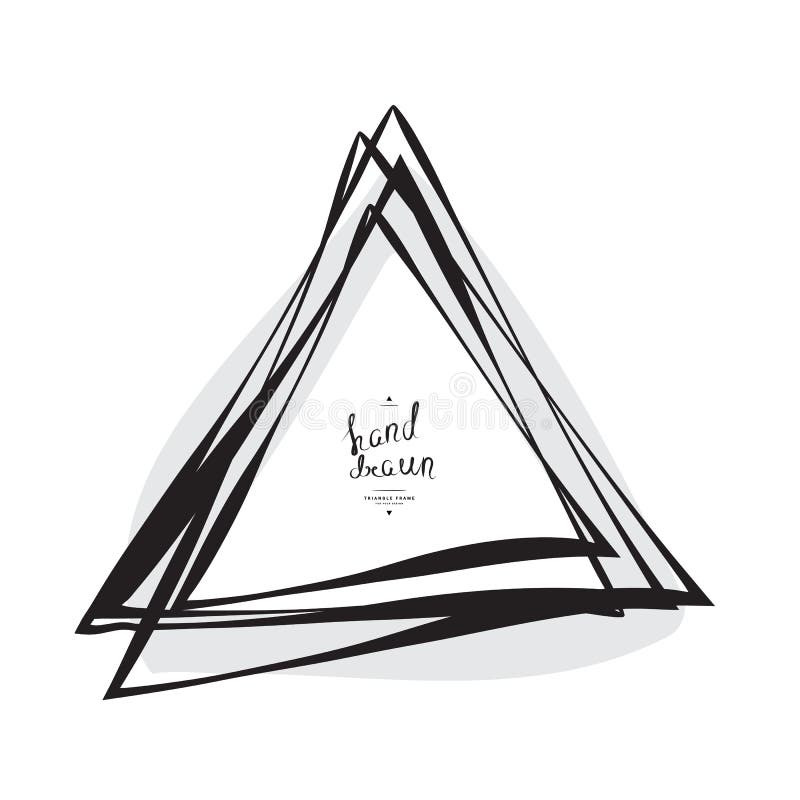 Sketched Triangle Stock Illustrations – 400 Sketched Triangle Stock ...