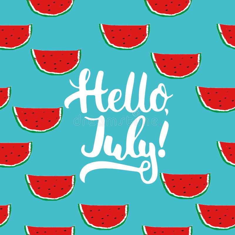Hello July Stock Illustrations – 2,762 Hello July Stock Illustrations ...