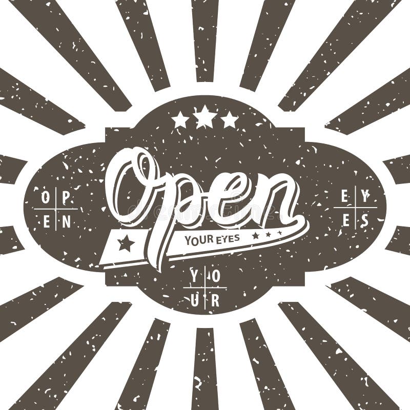 Open Poster stock vector. Illustration of bird, message - 35992188