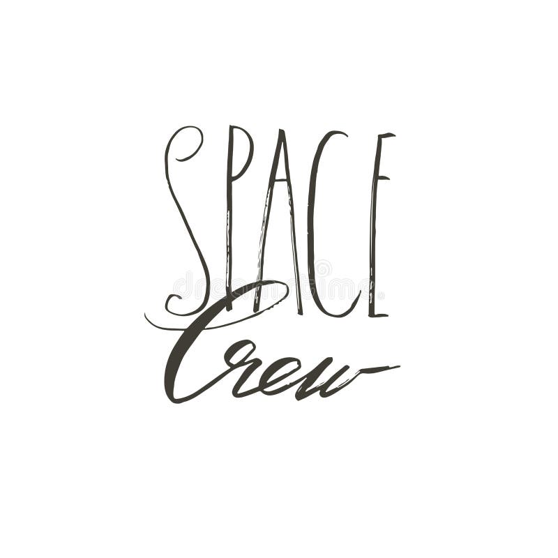 Crew Calligraphy Stock Illustrations – 239 Crew Calligraphy Stock ...