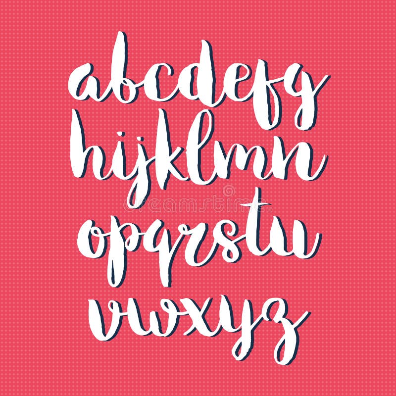 Hand drawn vector alphabet stock vector. Illustration of sketch - 71270272